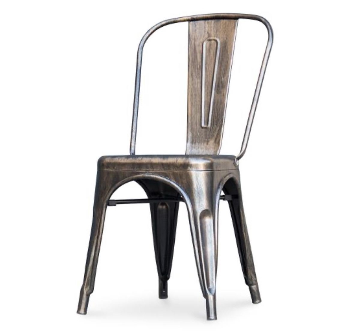 Silver Tolix Chair - Budget Event Hire