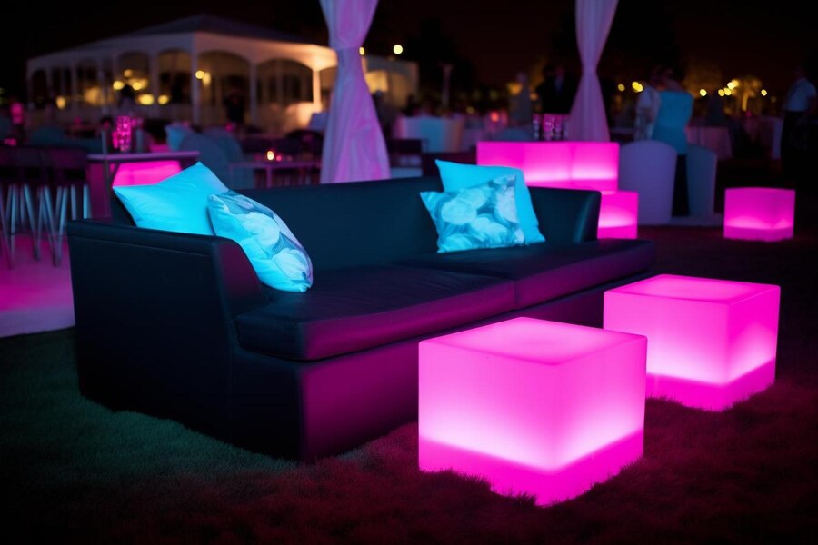 LED Seating Hire in Dublin – Transform Your Venue